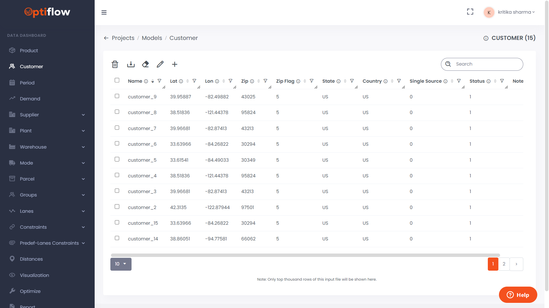 Geocode - Lambda SCS