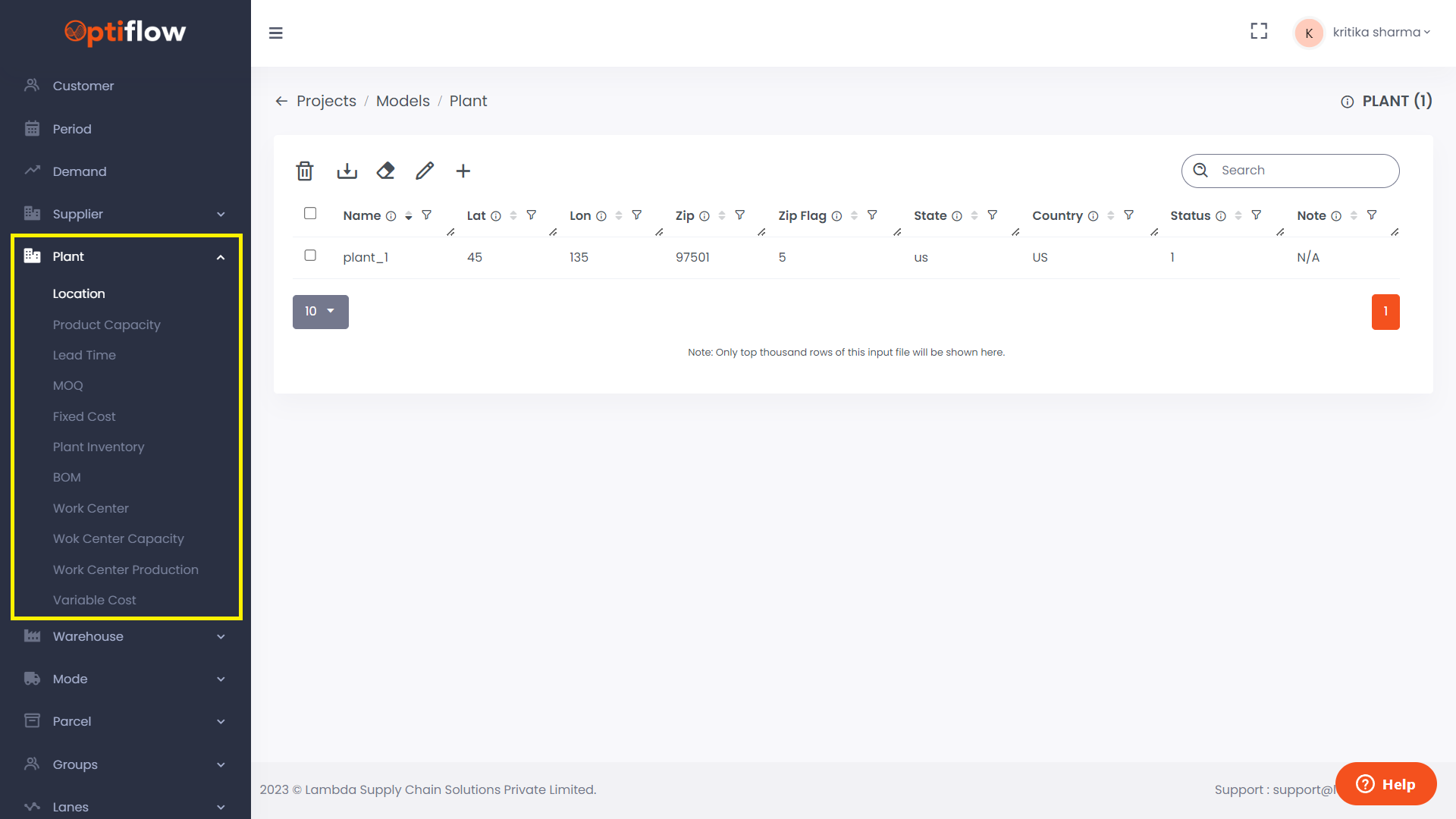 Add Plants - Lambda SCS