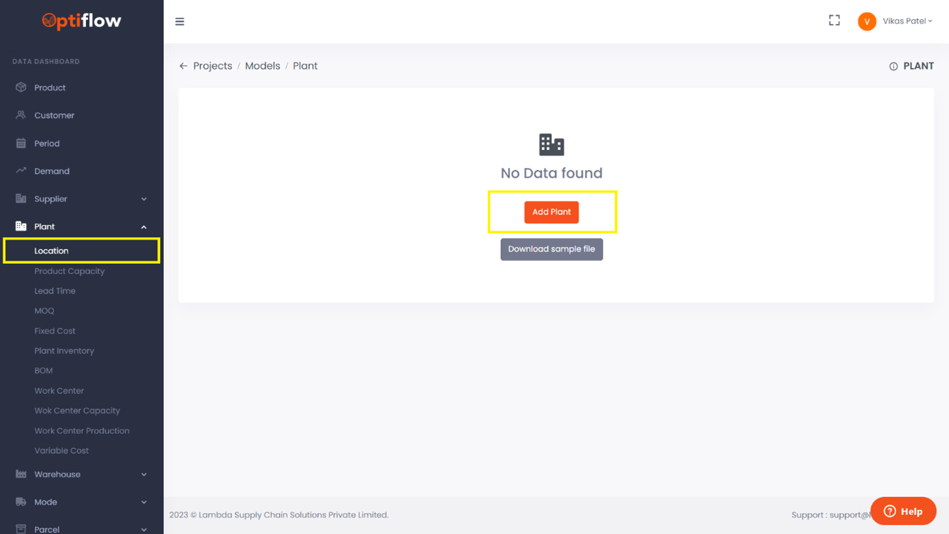 Location - Lambda SCS